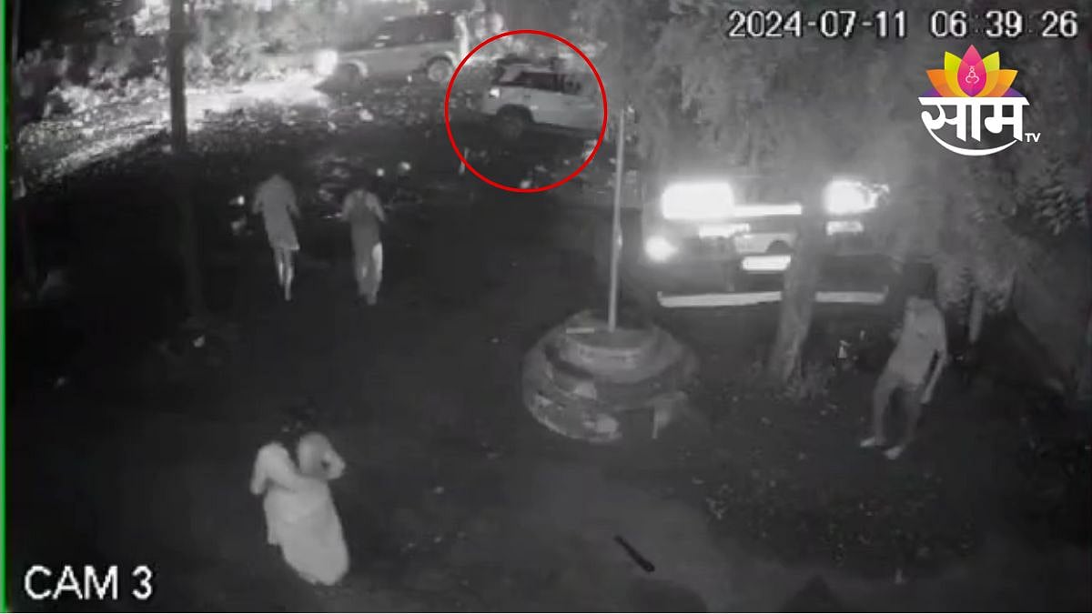 VIDEO : ट्रक चालकाच्या एका चुकीने गेला ४ जणांचा जीव, नाशिकमधील थरारक अपघात CCTVत कैद | Shocking ...